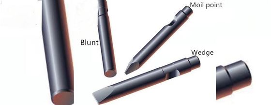 Backhoe Loader Type CE Concrete Hammer Chisel Bagian pemutus hidraulik